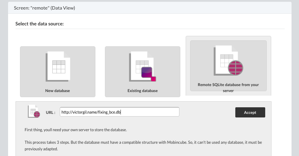 How To Connect Your Dataview To An External Sqlite Database Mobincube